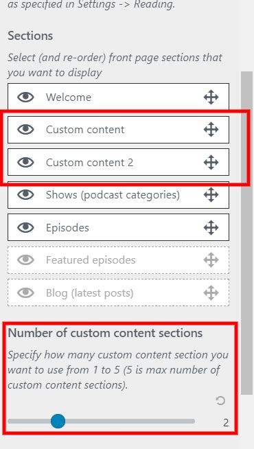Adding Custom Content Megaphone Wordpress Theme Documentation Meks