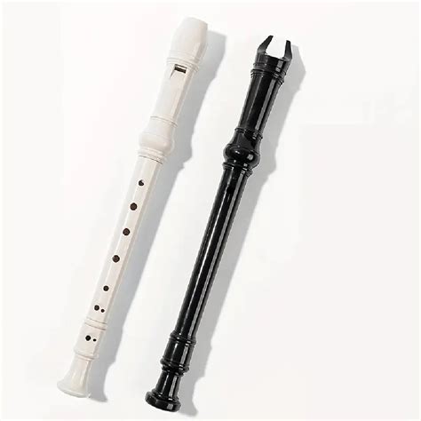 Recorder German Soprano Style (C Key) (Black) - Brickyards Studio and ...