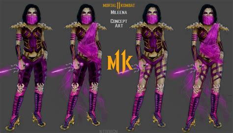 Mk11 Mileena Concept Art By Mileenakahn0529 On Deviantart