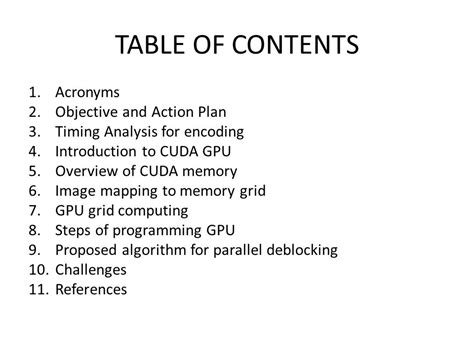 parallelization of hevc deblocking filters using cuda gpu a project