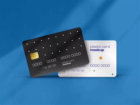 Plastic Card Free Psd Mockup