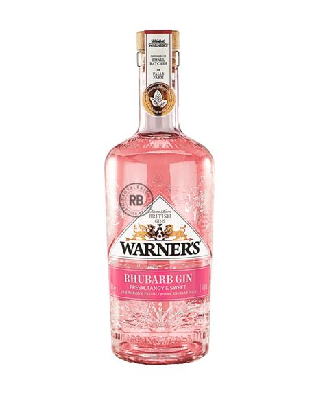 Warners Rhubarb Gin Nationwide Shipping Order Here