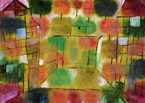 Rhythms Tree And Architecture 1920 Painting By Paul Klee Pixels