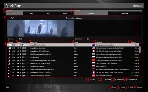 Enhanced Multiplayer Menu Arma 3 Bohemia Interactive Community