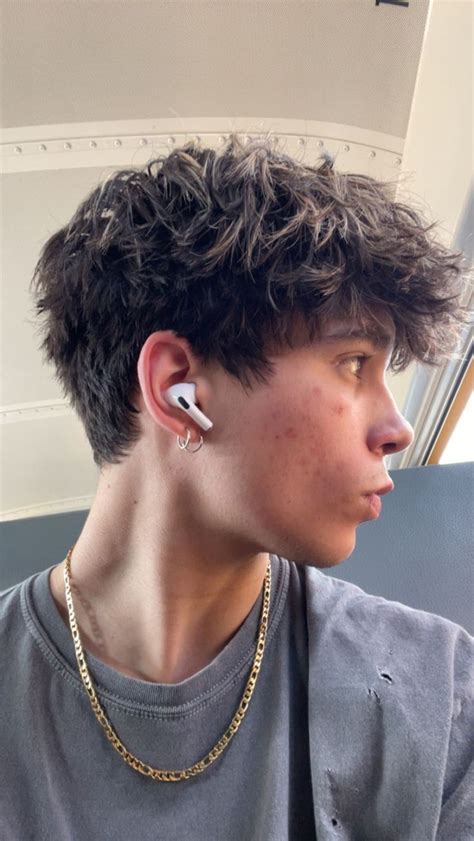 Hair Cut Boy Hairstyles Men Haircut Curly Hair Wavy Hair Men