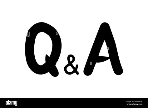 Questions And Answers Icon Q And A Social Media Symbol Question And Answer Vector Illustration