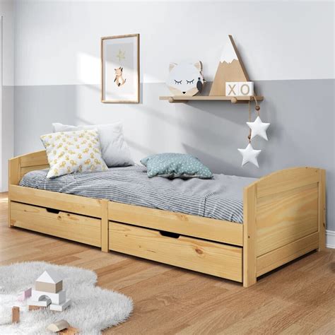 Vidaxl Tagesbett Mit 2 Schubladen Irun 90x200cm 3185207 Ab 15699
