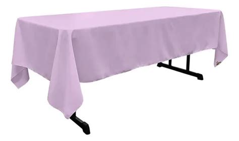Mantel Rectangular Color Lila 60 In X 108 In Mercadolibre