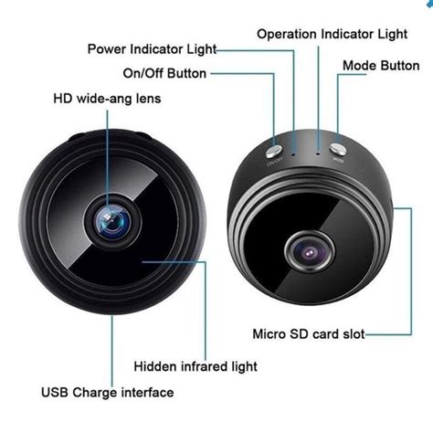 Other Mini Cctv Camera Wifi Cam 180p Hd Version Voice Video Wireless Recorder Poshmark