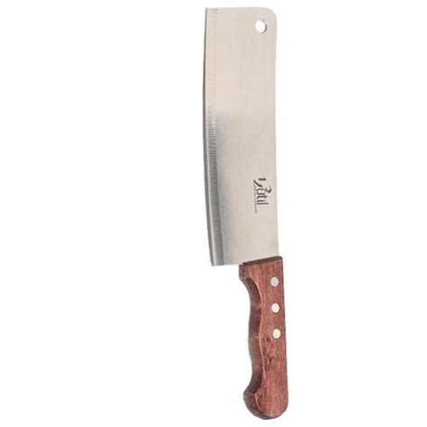 Cutelo 8 Polegadas Cabo De Madeira Em Aço Inox Ub640 123util Cutelo