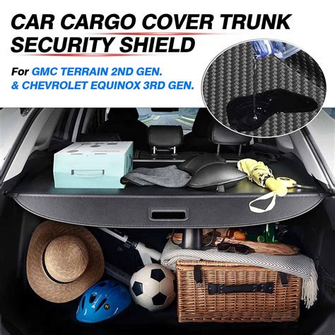 Cargo Cover For 2018 2024 2025 Chevy Chevrolet Equinox
