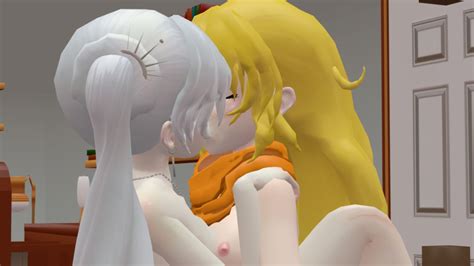 Rule 34 Artist Request Kissing Nude Rwby Source Filmmaker Weiss
