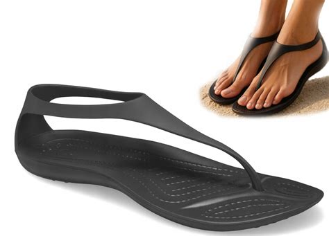 Crocs Sexi Flip 11354 B14 W9 I Eu 39 5 Black Black 0883503611511