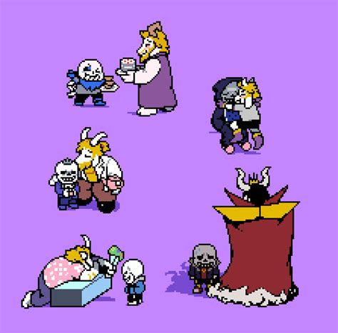 Sans X Asgore By Dracozhilla On Deviantart