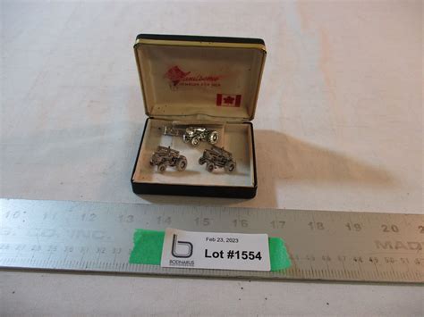 Cockshutt 540 Cufflink Set Bodnarus Auctioneering