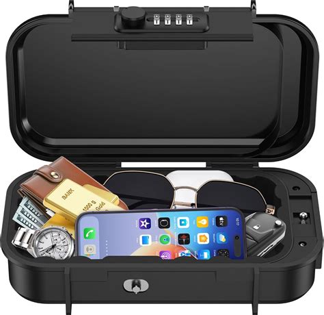 Portable Key Storage Lock Boxtravel Lockbox Safe With