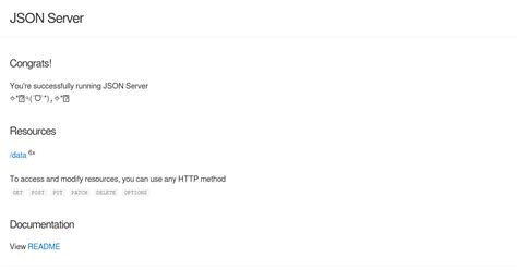 JSON Server Forked Codesandbox