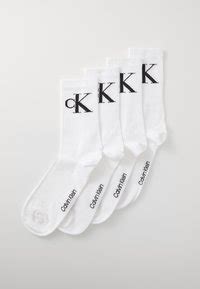 Calvin Klein Underwear Women Sock Monogram Ecomm 4 Pack Socks White Zalando