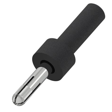 Caltest Ct2575 0 4mm Slim Safety Adapter Black