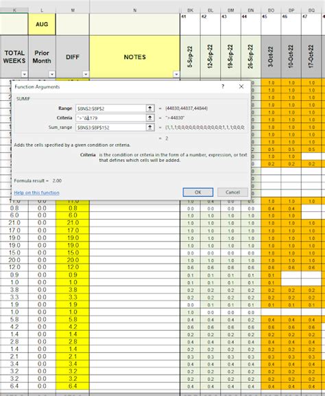 sumifs with two criteria and a date r excel