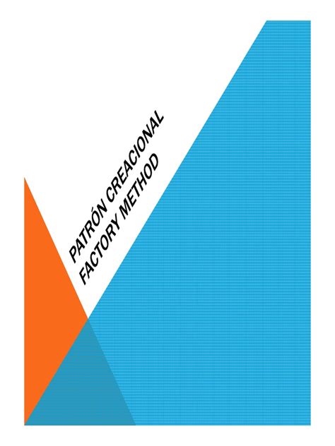Factory Method Pdf Programación Orientada A Objetos Ciencias De Factory Method Pdf Programación Orientada A Objetos Ciencias De