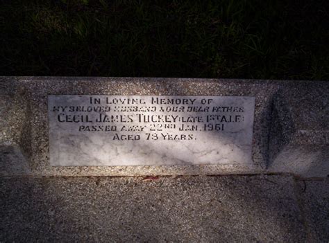 Cecil James Tuckey 1882 1961 Find A Grave Memorial