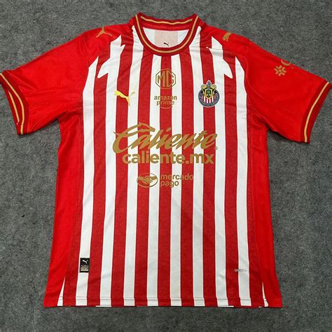 Us 14 50 26 27 Chivas Guadalajara Home Fans Soccer Jersey