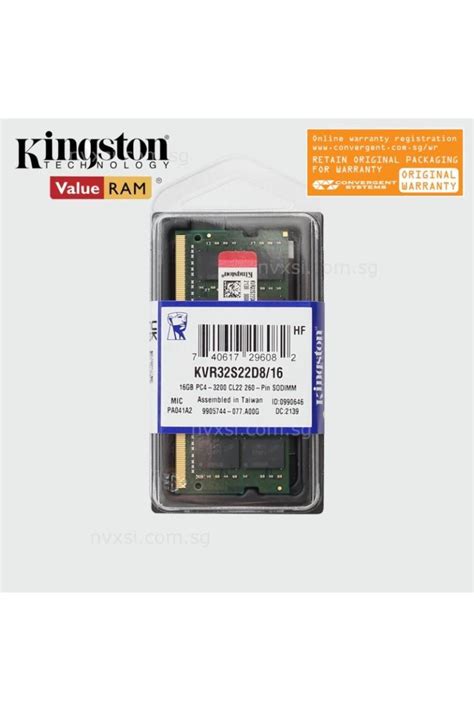 Kingston Memory (RAM) - 16 GB (1x16 GB) - Trendyol