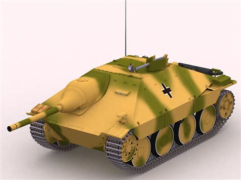 3d Model Jagdpanzer Hetzer