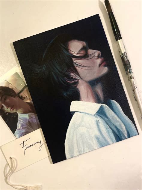 Enhypen Niki Fanart Oil Pastel Art Fan Art Drawing Kpop Drawings