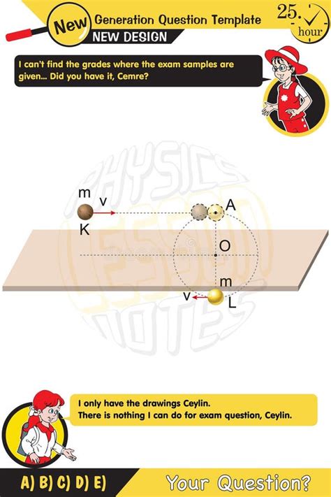 Physics Simple Harmonic Motion Next Generation Problems Exam Question For Teachers Stock