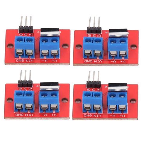 Module De Pilote Cikonielf Irf520 4 Pièces Pwm Contrôle Led