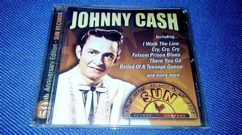 Johnny Cash 50th Anniversary Edition Sun Records Hobbies And Toys Music And Media Cds And Dvds