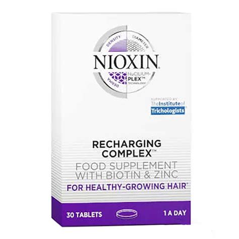 Nioxin Recharging Complex Tablets Shop Styling Products And Treatments