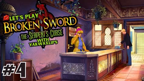Lets Play Broken Sword 5 The Serpents Curse Cockroach Episode 4