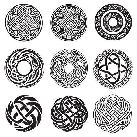 Celtic Knot Patterns In Various Designs 51494193 Vector Art At Vecteezy