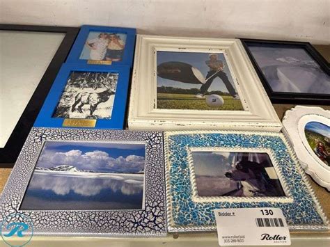 Assorted Photo Frames Roller Auctions