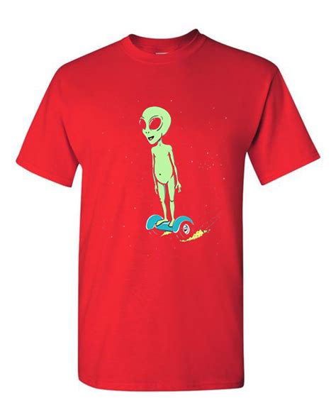 Hoverboard Alien Art And Tees