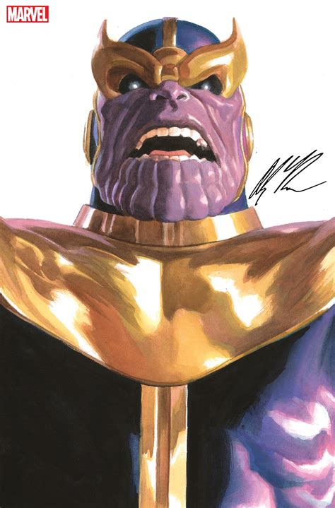 Timeless Thanos Warlock Rebirth 1 Alex Ross Art
