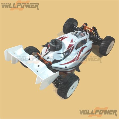 Hyper SS RTR White W 28 Engine RC WillPower Hobao 4WD Nitro Gas Buggy Rally EBay