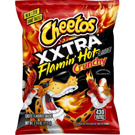 Cheetos Crunchy Xxtra Flamin Hot Flavored Cheese Flavored Snacks