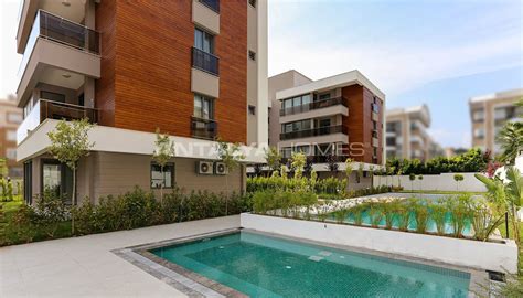 Flats Designed With First Class Items In Konyaalti Antalya