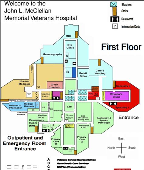 Campus Map Va Central Arkansas Health Care Veterans Affairs