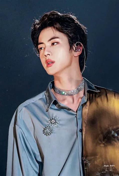 8 Visual Portraits Of Jin Bts With Forehead Exposing Hairstyles