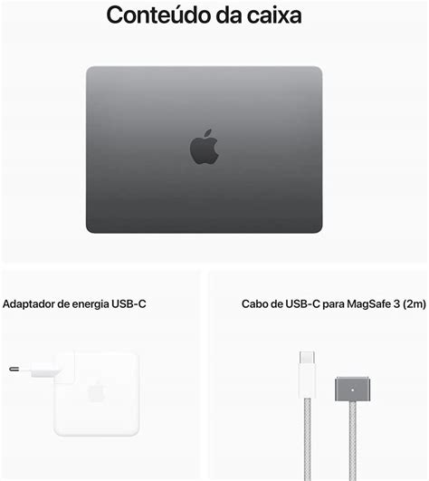 Macbook Apple Air M2 Octa Core Tela Retina 136 8gb De Ram 256gb Ssd Cinza Espacial Gk