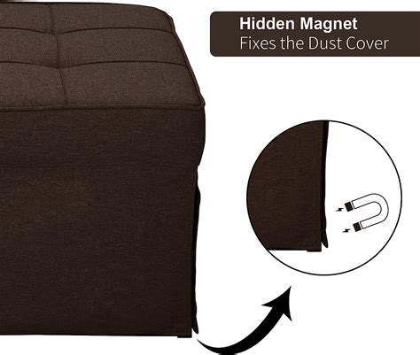 Buy Saemoza Sofa Bed 4 In 1 Multi Function Single Folding Ottoman Bed