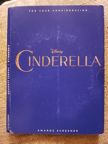 Walt Disney Cinderella Fyc Dvd Rare For All Categories Cate Blanchett