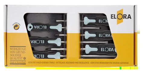 Elora Screwdriver Set 583 S6k St Eezee