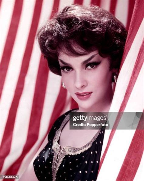 1950 S A Picture Of Italian Actress Gina Lollobrigida News Photo