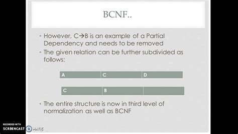 Normalization Higher Normal Forms Youtube